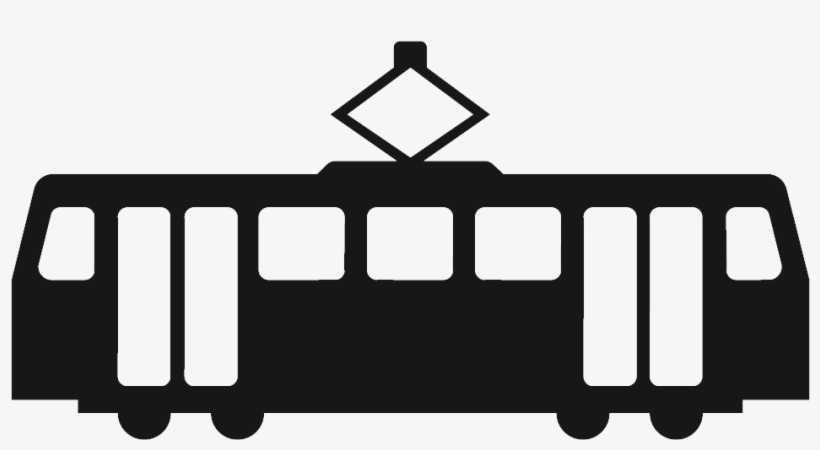 Tram Icon - 964x508 PNG Download - PNGkit