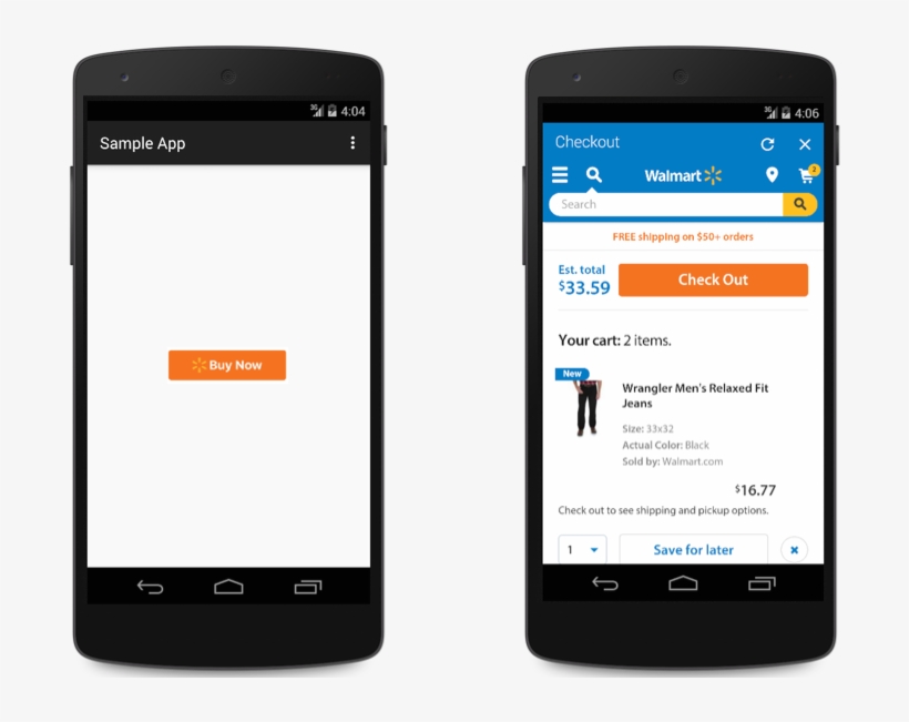 Add Walmart Buynow Button To Your Android Application - Walmart Android ...