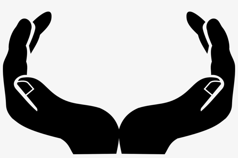 Graphic Transparent Stock Hands Svg Open - Open Hands Clip Art ...