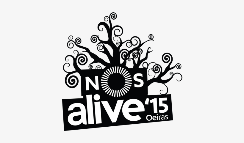 Nos Alive - Logo Nos Alive 2016 - 800x400 PNG Download - PNGkit