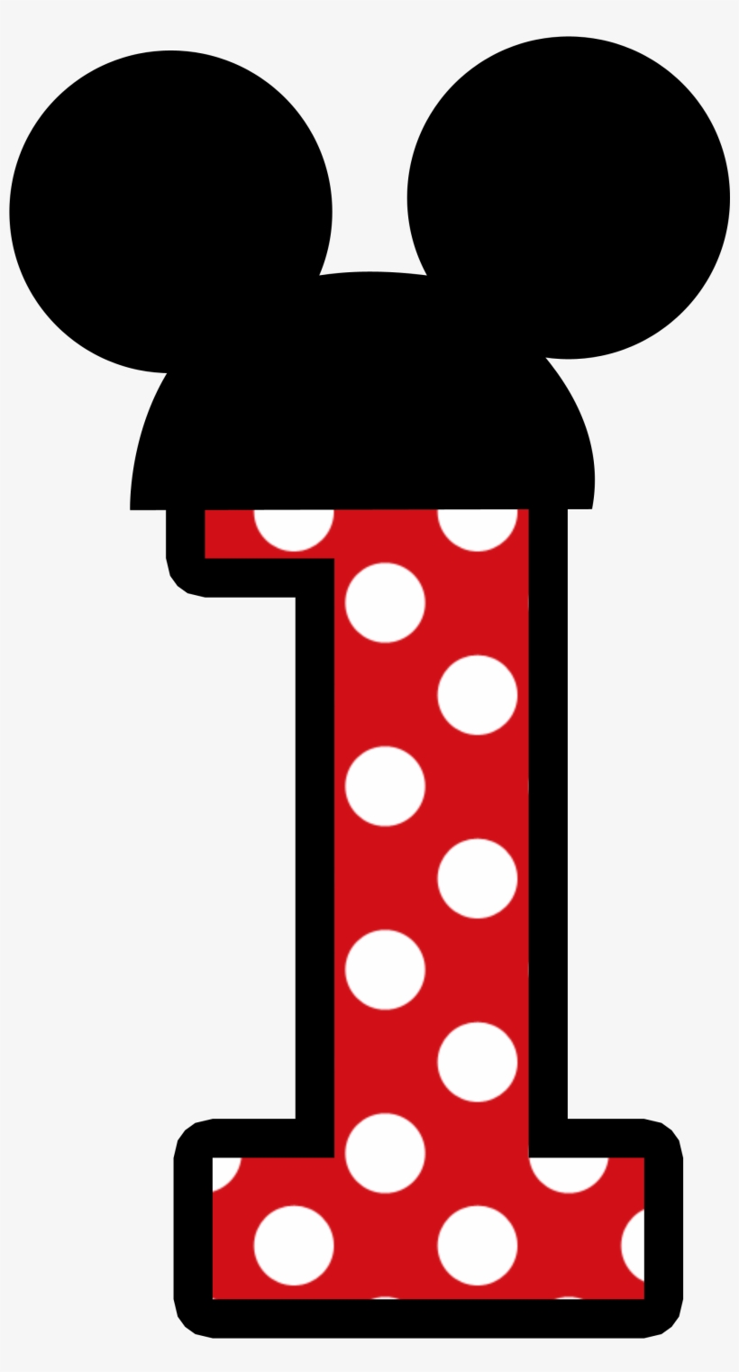 Numbers Clipart Minnie Mouse - Png Numero Minnie - 2030x3522 PNG ...