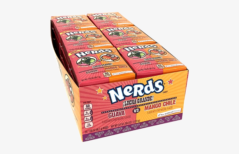 Nerds Guava Vs Mango Chile Candy - Nestle Wonka Nerds Lime & Pineapple ...