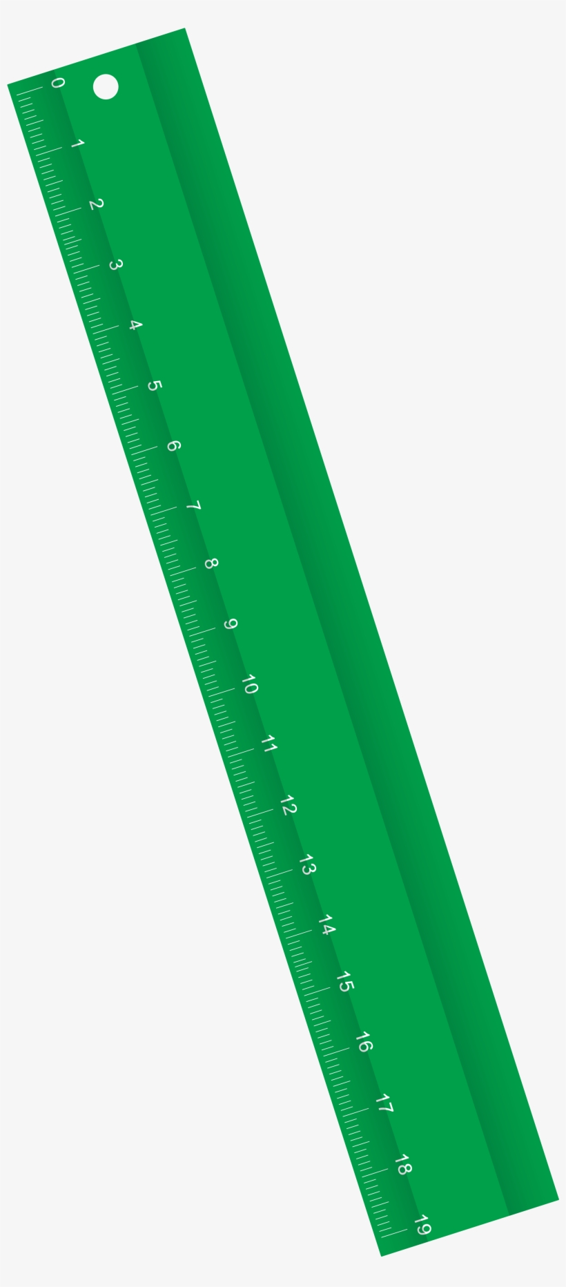 Green Ruler Transparent Background - 3179x6323 PNG Download - PNGkit