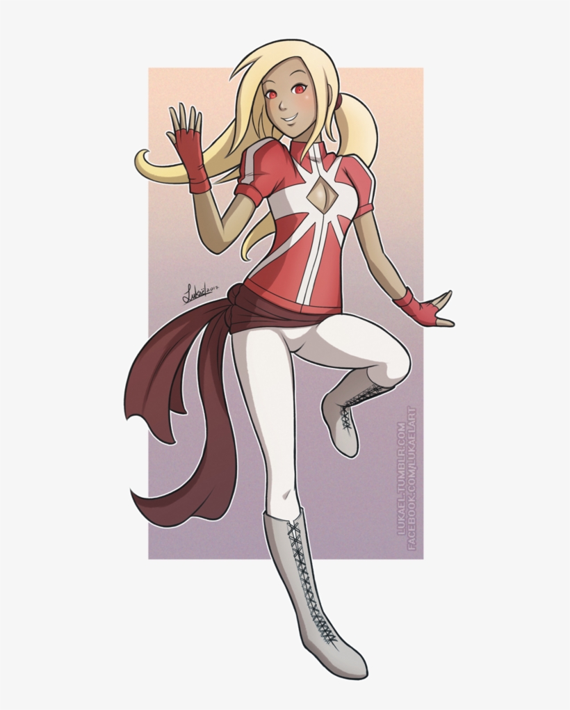 Thought It Could Be Fun To Draw Kat In Some Of Her - Cartoon - 588x960 ...