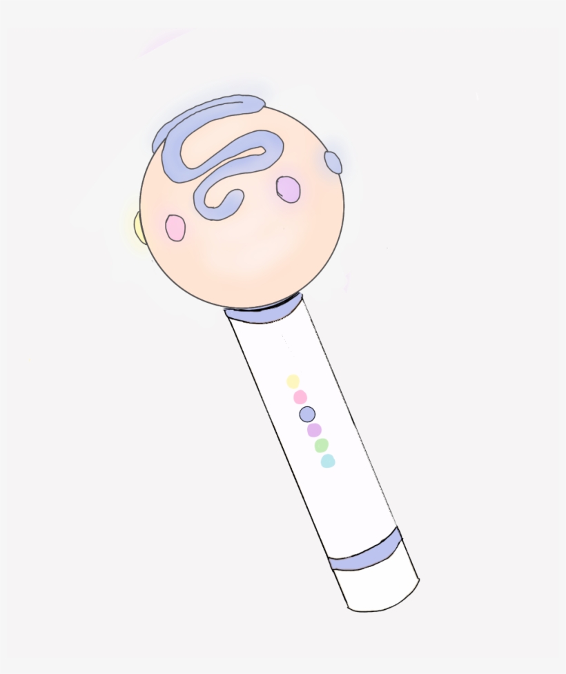 Lightstick Design - Cartoon - 980x1120 PNG Download - PNGkit