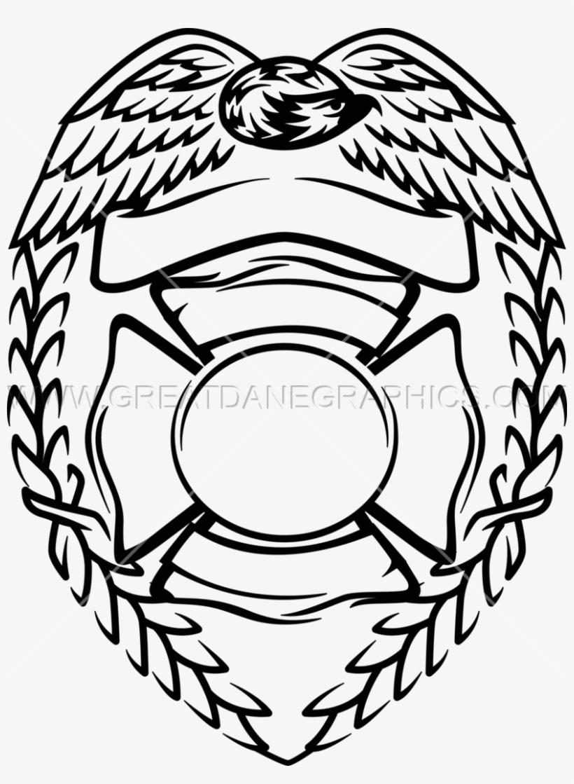 19 Fireman Drawing Badge Huge Freebie Download For - Fire Department ...