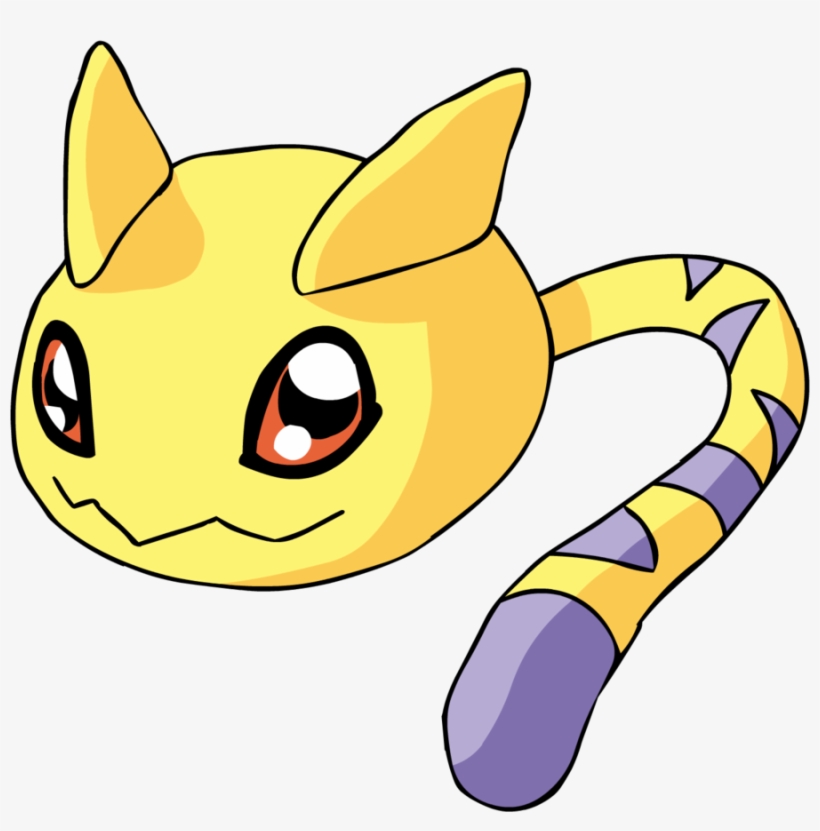 Nyaromon - Digimon Nyaromon - 900x869 PNG Download - PNGkit