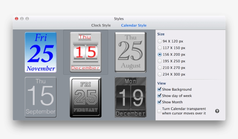 Deepclock For Mac, A Featured Analog Clock To Place - Calendar - 900x500 PNG Download - PNGkit