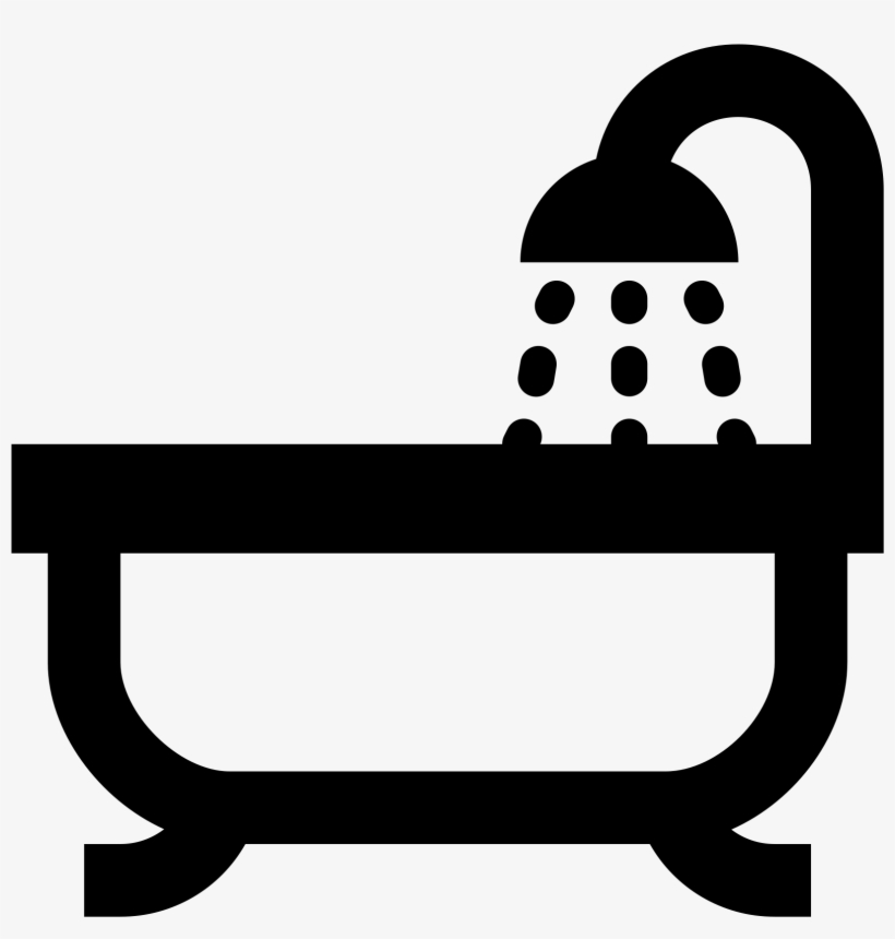 Douche Et Baignoire Icon - Bathtub Icon - 1600x1600 PNG Download - PNGkit
