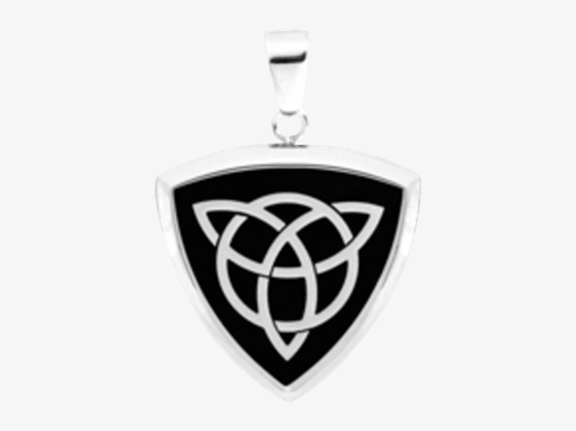 Trinity Shield Pendant - Trinity Shield Pendant Medallion Necklace ...