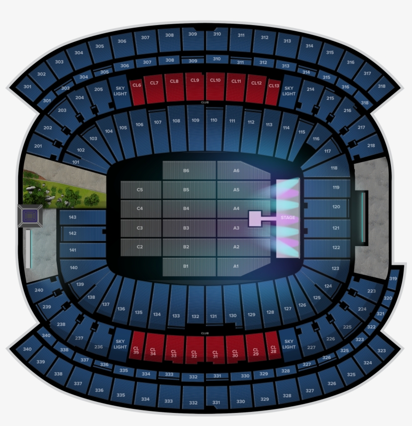 Gillette Stadium Seating Chart Monster Jam | Cabinets Matttroy