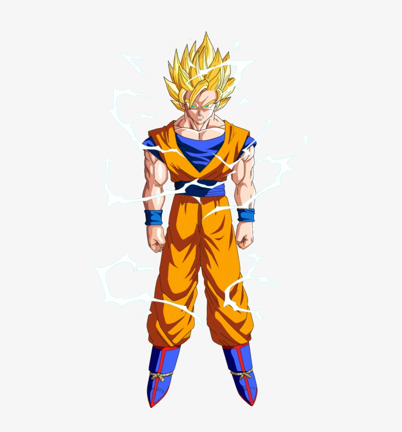 Goku Ssj2 Png - Dragon Ball Goku Ssj2 - 452x800 PNG Download - PNGkit