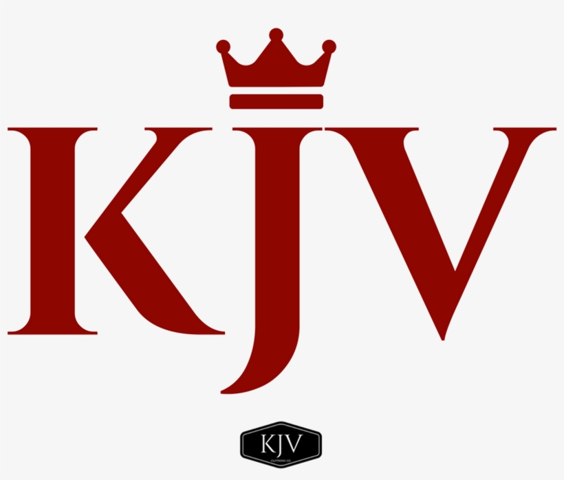 Kjv Bible Apparel Kjv Logo Red W/ Crown - Kjv Logo - 3600x2951 PNG ...