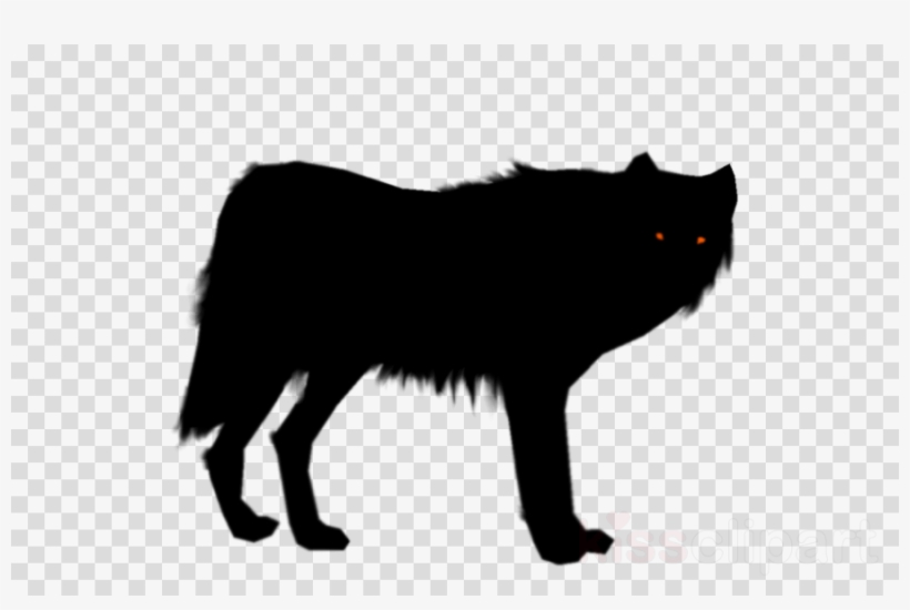 Wolf Silhouette Png Clipart Coyote Kunming Wolfdog - Picsart Hair Png ...