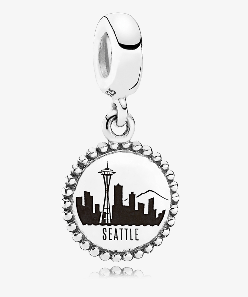 Pandora - Seattle - Pandora Seattle Charm - 1000x1000 PNG Download - PNGkit