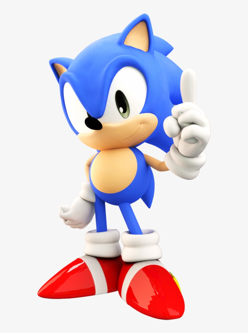 Sonic Generations Classic Running Pictures - 579x1019 PNG Download - PNGkit