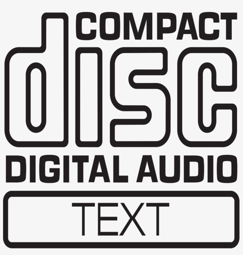 Download Transparent Cd Logo Png - Compact Disk Digital Audio Logo Png ...