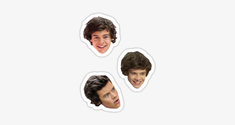 "harry Styles" Stickers By Guts N' Gore - Harry Styles Face Sticker ...