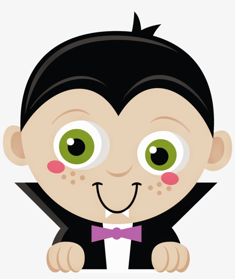 Vampire Clipart Cartoon Vampire - Cute Halloween Clipart - 1405x1600 ...