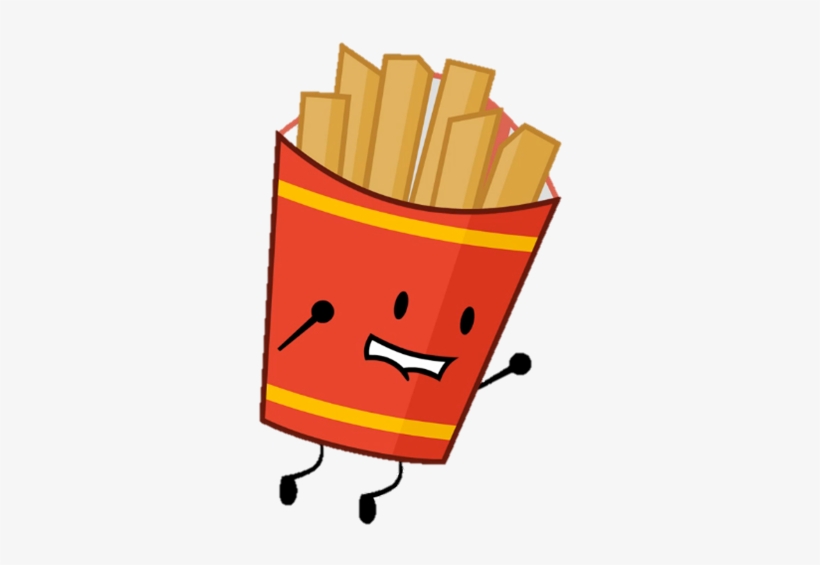 Whow Fries - Battle For Dream Island Fries - 343x489 PNG Download - PNGkit