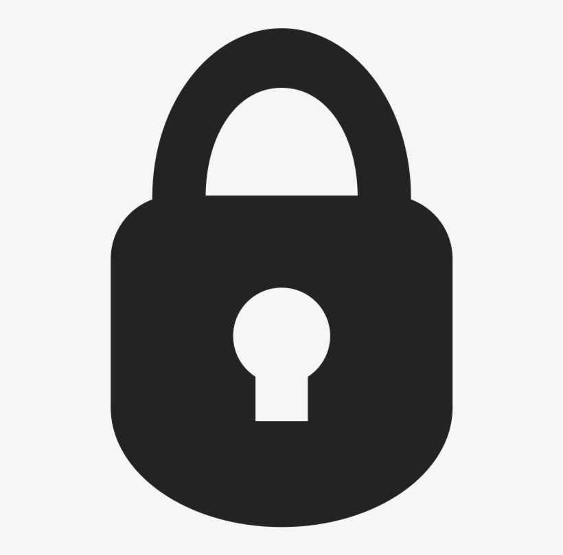 Locked Exclamation Mark - Lock Icon Png Red - 618x900 PNG Download - PNGkit