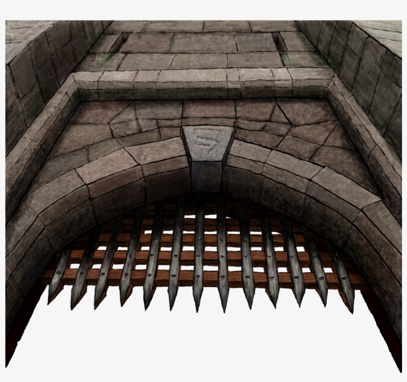 Stone Gate - Medieval Gate Png - 1034x1000 PNG Download - PNGkit