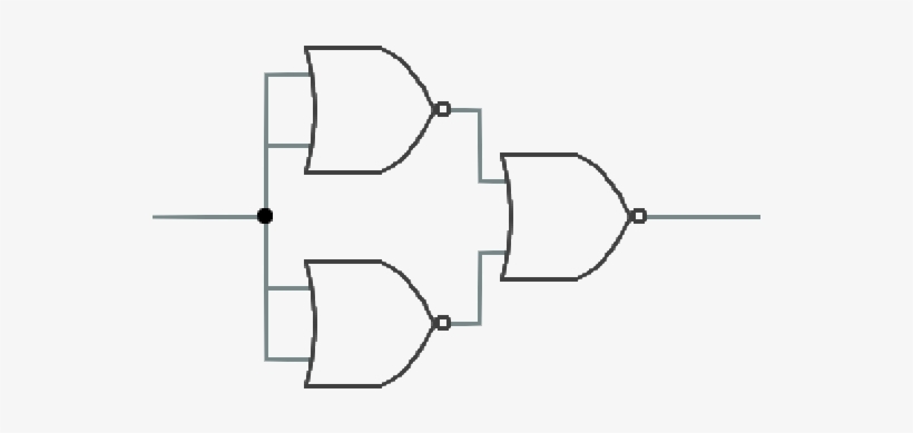 Buffer Gate From Nor Gate 反 或 閘 變 反 閘 555x356 Png Download Pngkit 
