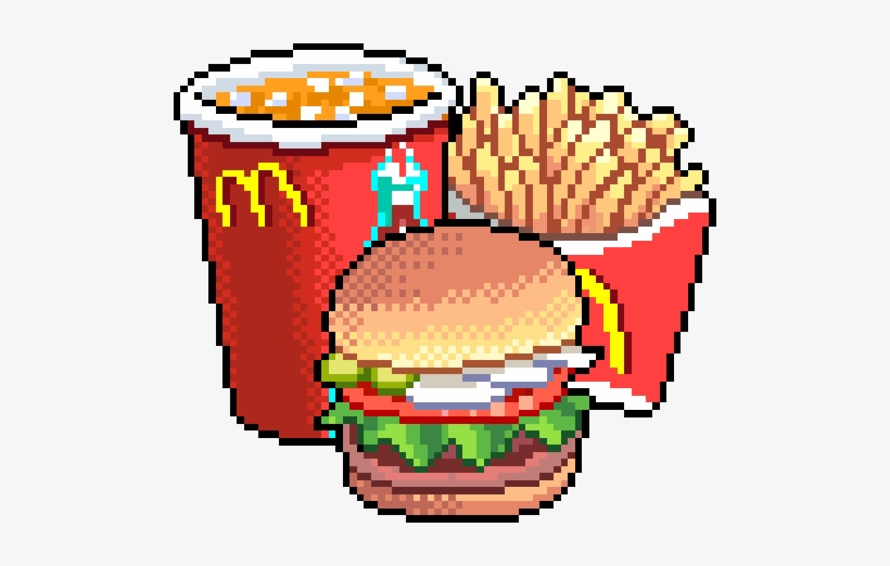 Food Pixel Png - 500x442 PNG Download - PNGkit