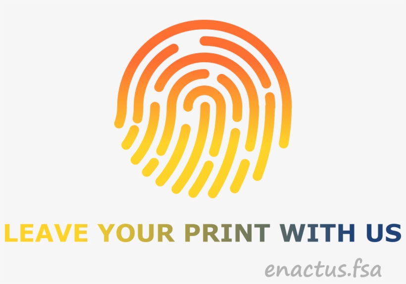 Enactus Logo - Finger Print Button - 2034x1329 PNG Download - PNGkit