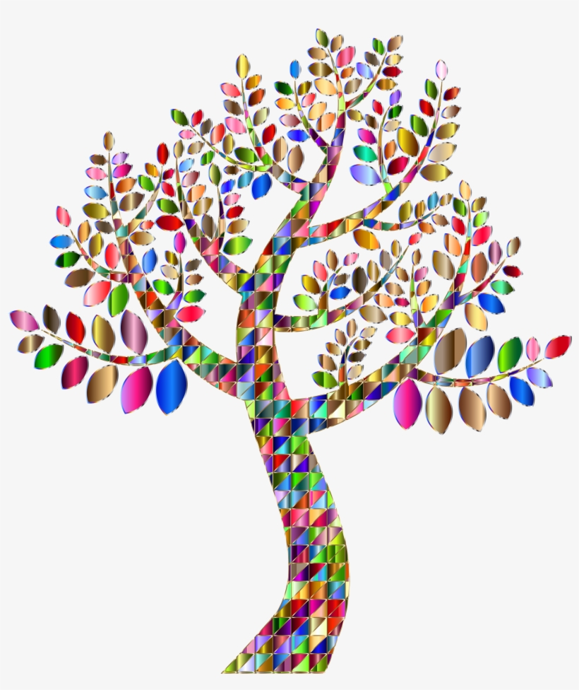 Big Image - Colorful Tree No Background - 2048x2339 PNG Download - PNGkit