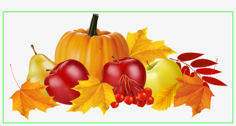 Astonishing Autumn Pumpkin And Fruits Png Clipart Image - Autumn ...