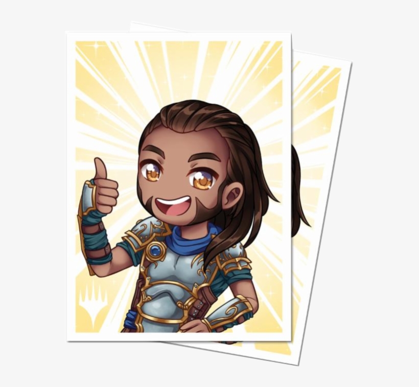Ultra Pro Mtg Sleeves-chibi Gideon Good Job - Mtg Chibi Sleeves ...