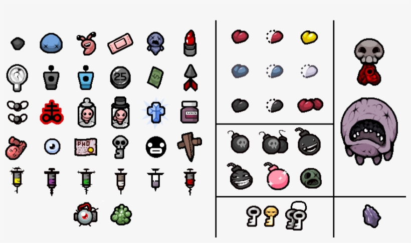 Major Progress Update - Binding Of Isaac Resource Pack - 1526x807 PNG ...