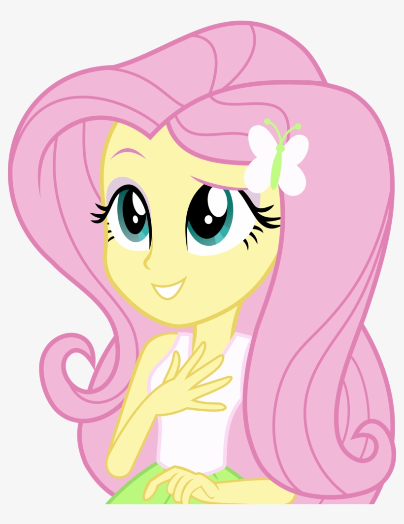 Fluttershy Equestria Girls Vector