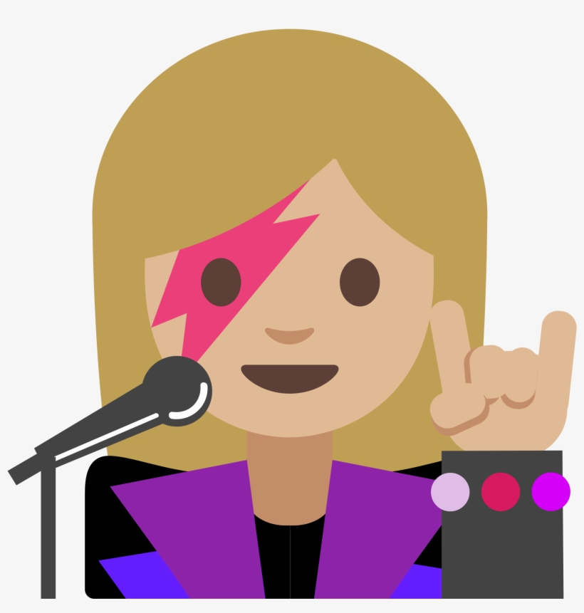 Open - Emoji Man Singer - 2000x2000 PNG Download - PNGkit
