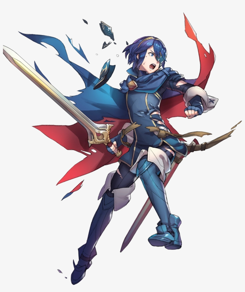 View Samegoogleiqdbsaucenao Lucina Masked Marth Damaged - 1534x1748 PNG ...