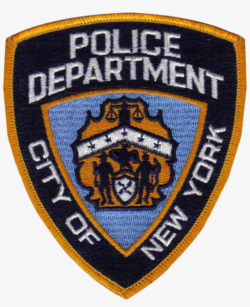 Download Transparent Police Patch Png Vector Download - New York City ...