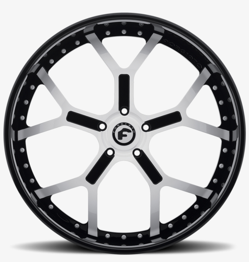 Forgiato Gtr Satin And Black Center With White Lip - 950x950 PNG ...
