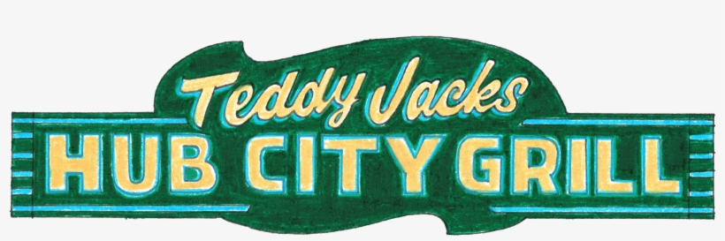 Teddy Jacks Drawn Logo - 3000x927 PNG Download - PNGkit
