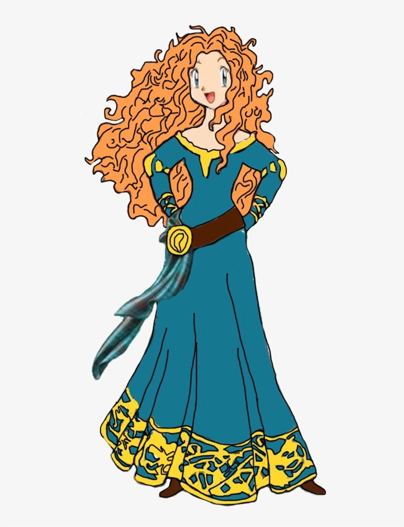 Misty As Princess Merida - Cardboard Cutouts: Merida Royal Debut ...