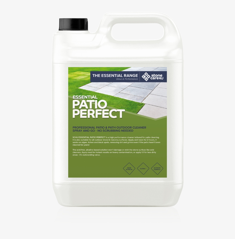 Patio Perfect Patio Cleaner 5l Bottle - Patio - 800x800 PNG Download - PNGkit