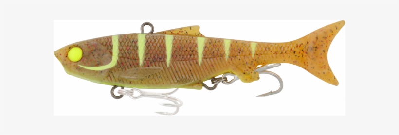Zoom - Optimum Butch Brown Thumper Tail Swimbait - 600x600 PNG Download ...
