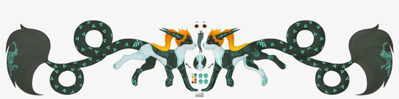 Based Of Midna From Legend Of Zelda - Illustration - 2329x475 PNG ...