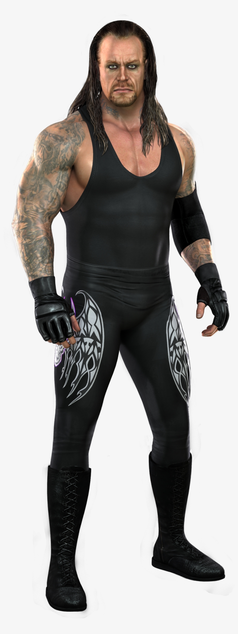 Undertaker Svr2011 Render - Undertaker Wwe Full Body - 1375x2750 PNG ...