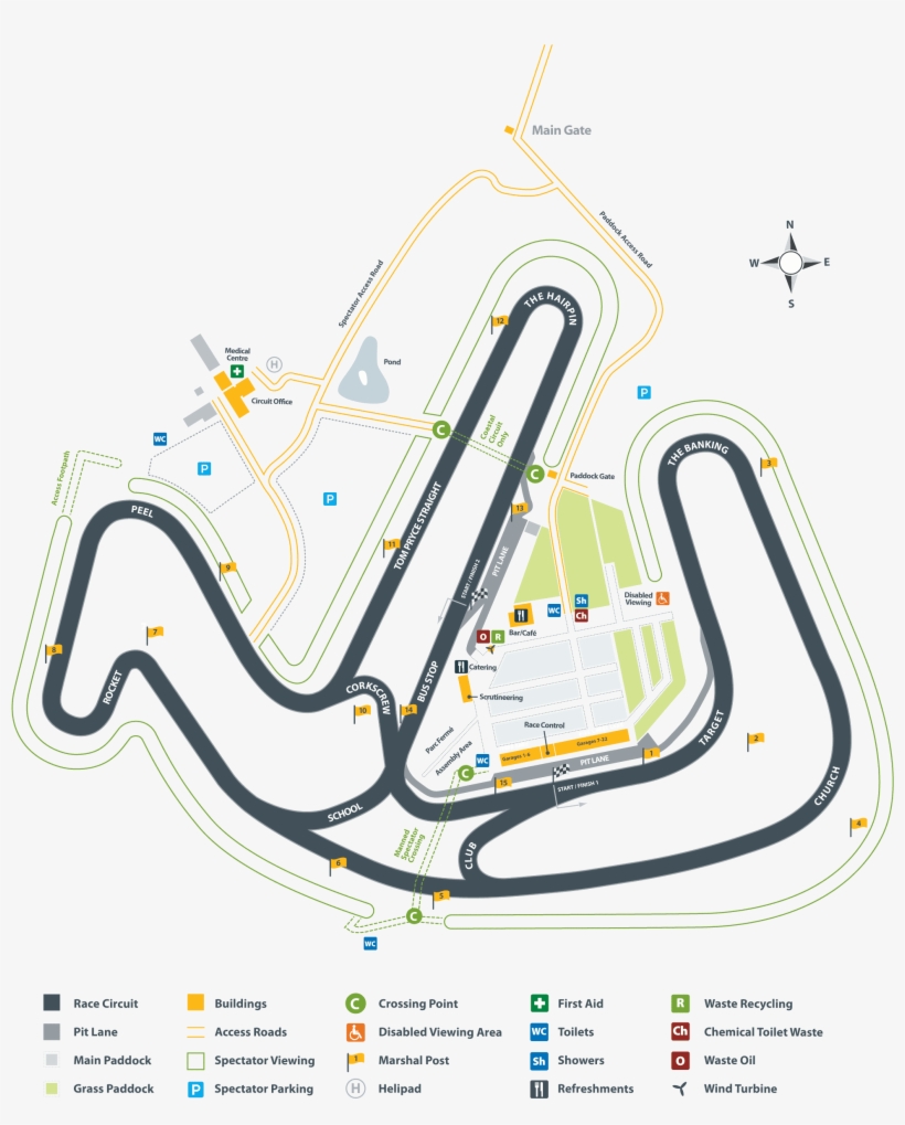 Circuit Map - Race Track - 2000x2322 PNG Download - PNGkit