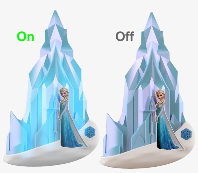 Philips 3d Led Wall Light Disney-frozen Elsa - 900x900 PNG Download ...