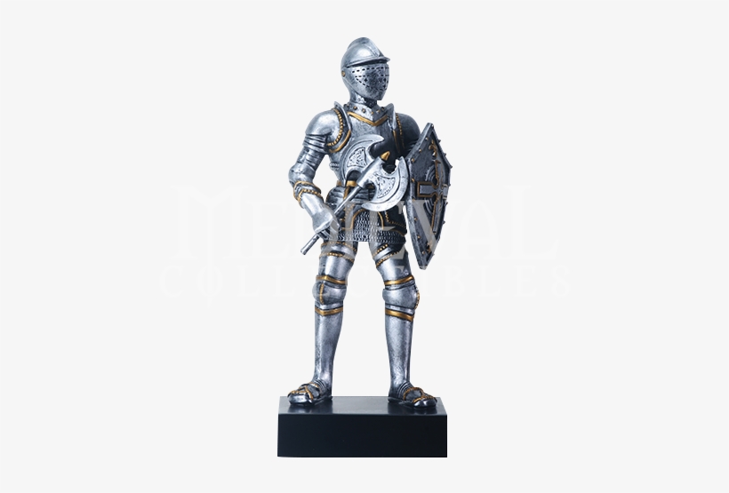 Medieval Knight With Axe Statue - Ytc Summit 8549 Gothic Knight With ...