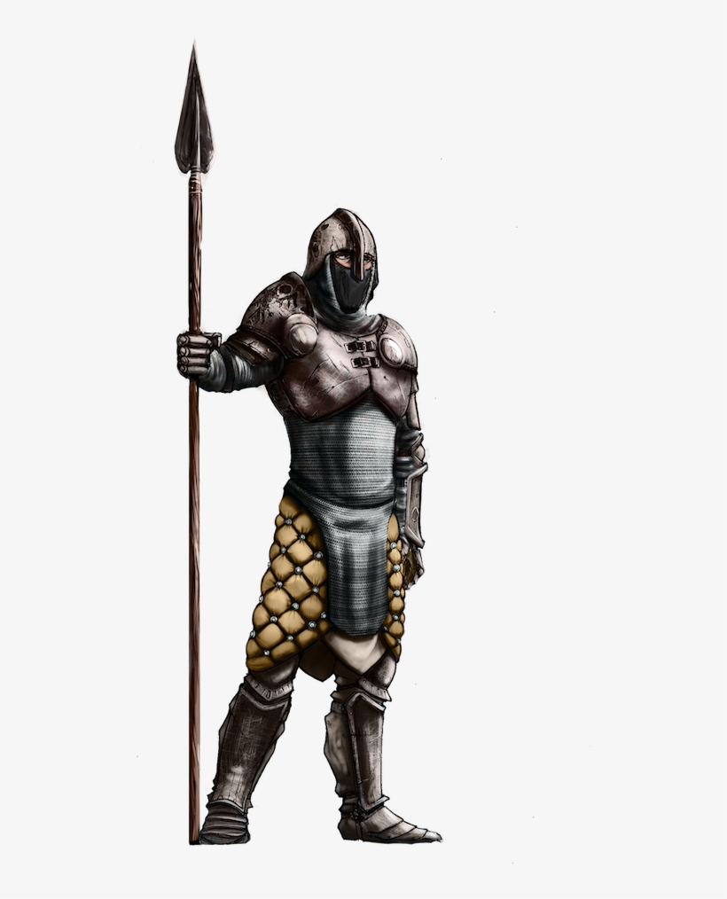 Medieval Spearman Village