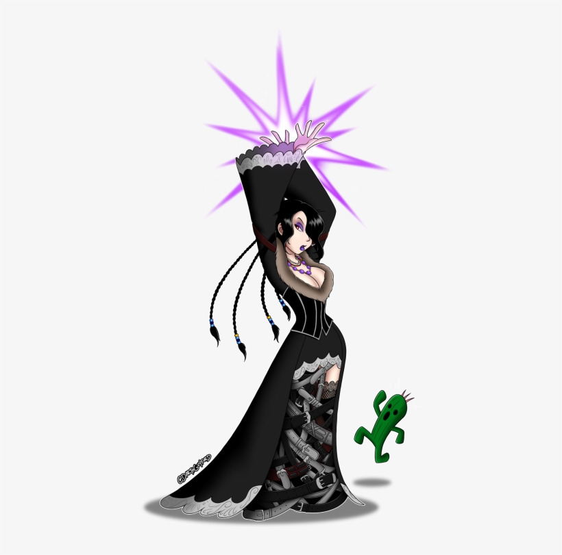 Here's Lulu From Final Fantasy X, Casting A Spell While - Final Fantasy ...
