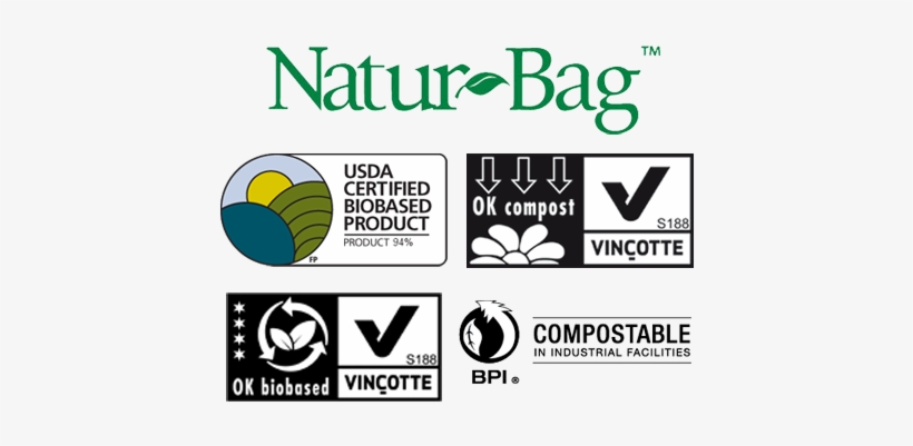 Certified Compostable Trash Liners - Earth's Choice Biobased Round Ring ...